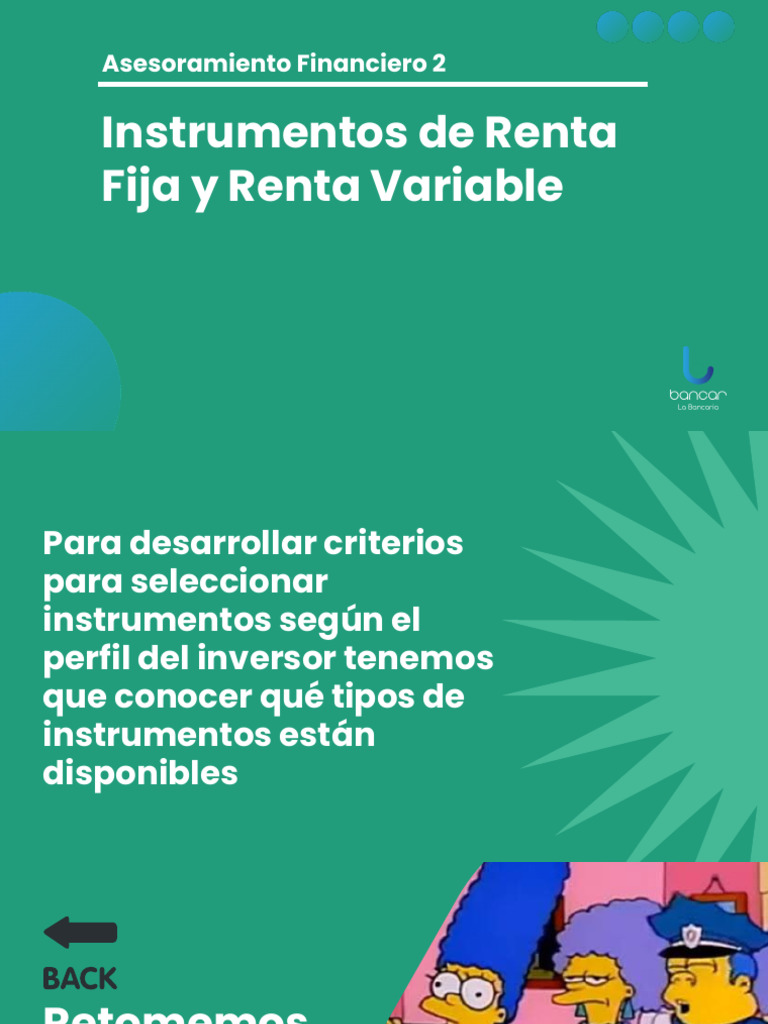2.1. Instrumentos de Renta Fija y Renta Variable | PDF | Renta Fija | Compartir (Finanzas)