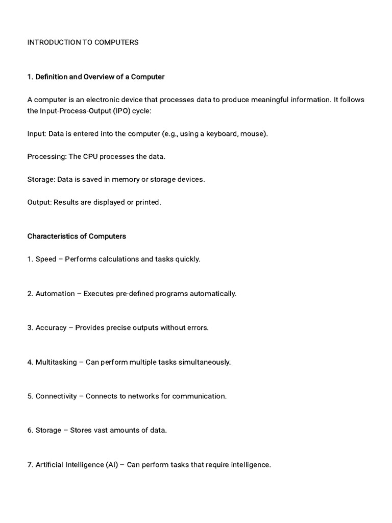 Introduction To Computers (UCC 002) | PDF | Personal Computers | Security