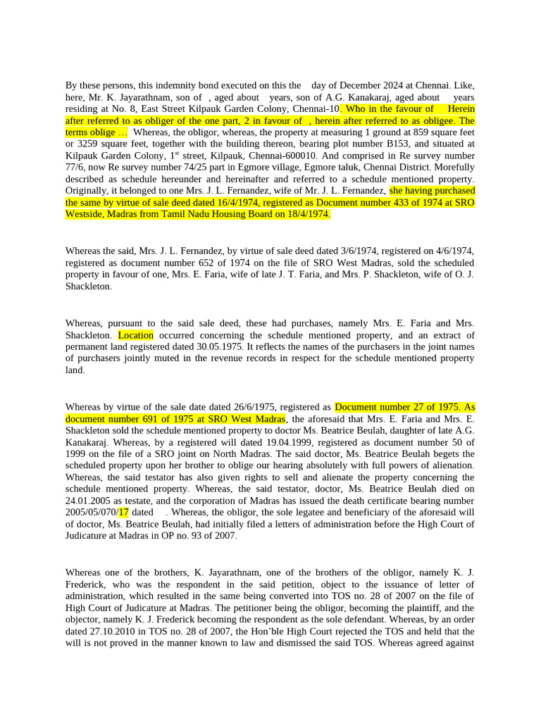 Indemnity agreement | PDF | Common Law | Justice