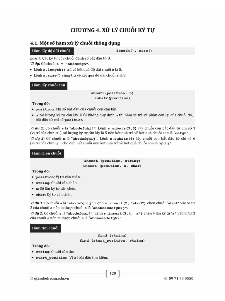 String Lythuyet Va Coban | PDF