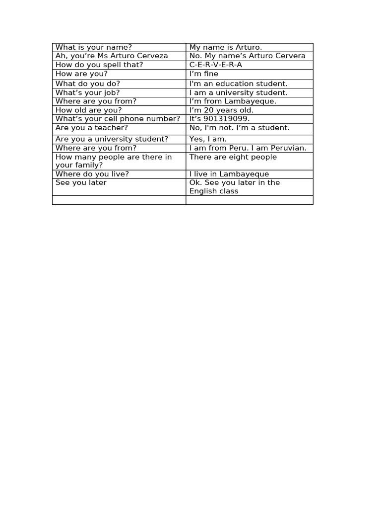 Introduction to Arturo Cervera | PDF