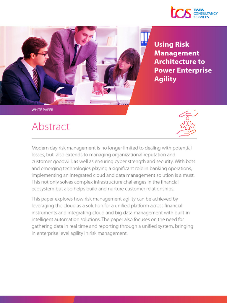 Enterprise Risk Management Architecture | PDF | Risk Management ...