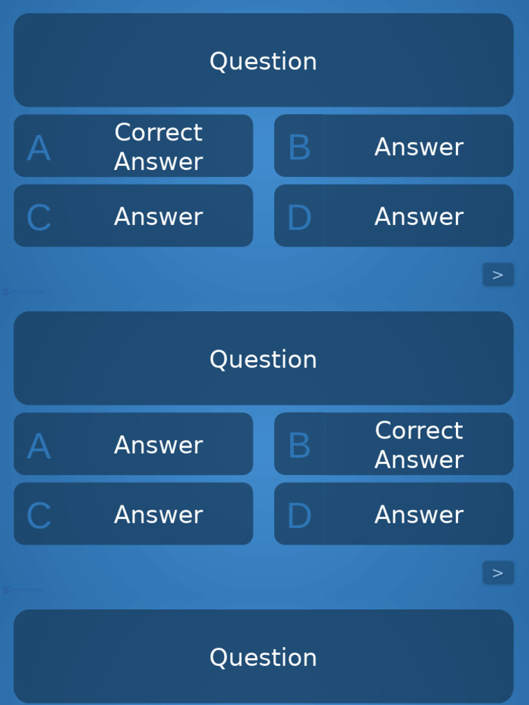 Multiple Choice Template | PDF