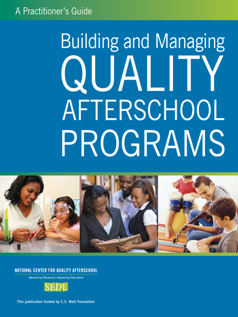 Practitioners Guide To Afterschool Programs | PDF | Leadership ...