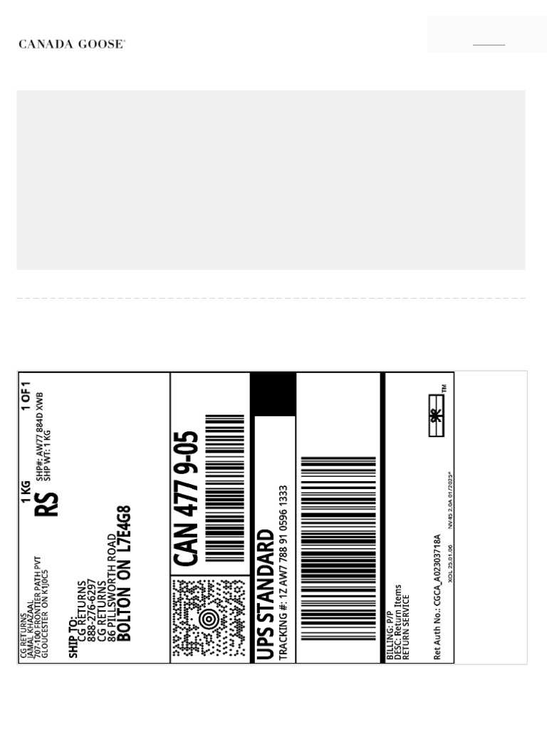 Autumn - Canada Goose Label | PDF