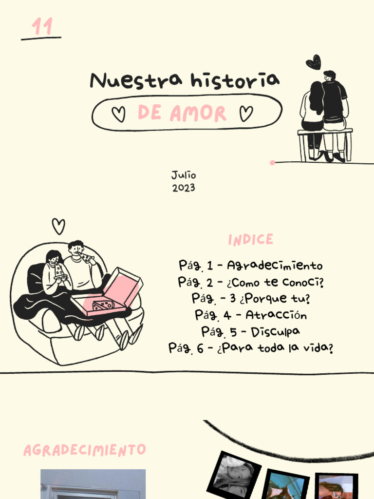 Nuestra Historia de Amor | PDF | Amor