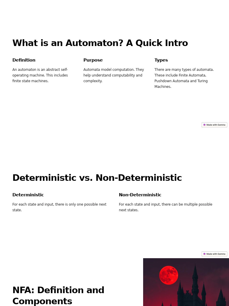 What Is An Automaton A Quick Intro | PDF | Algorithms | Applied Mathematics