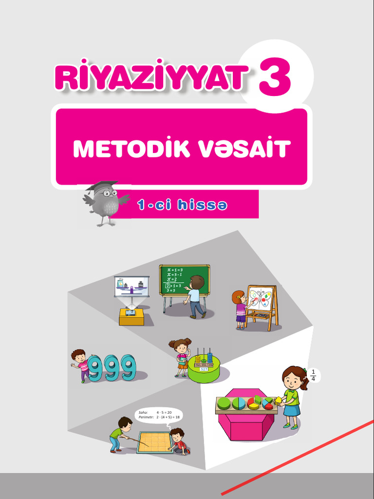 Quot Riyaziyyat Quot Fanni Uzra 3 Cu Sinif Ucun Metodik Vasait 1 Ci Hissa Backup | PDF