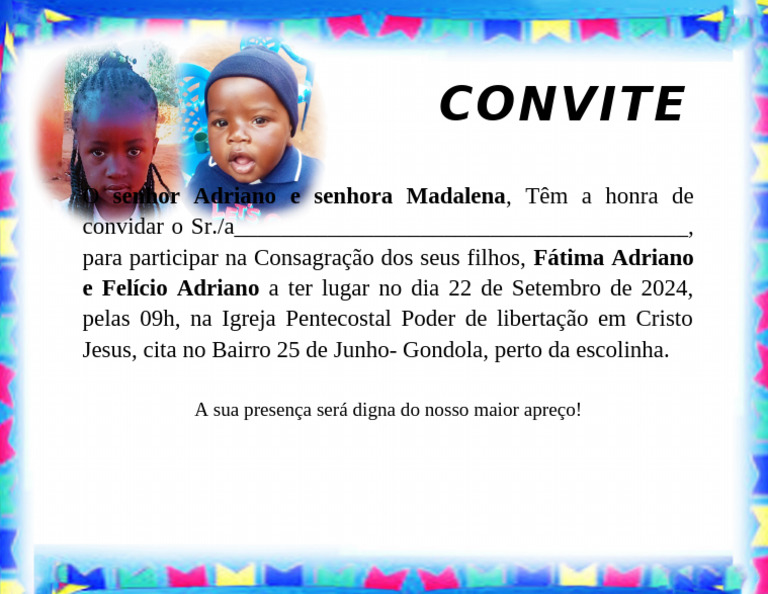 CONVITE | PDF