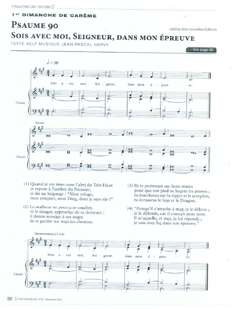 Psaume 90 | PDF