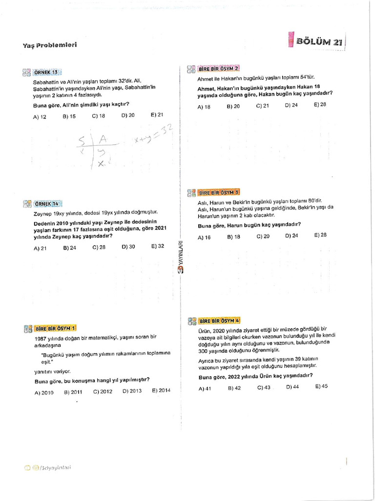 Problemler Karisik16-01-2025-174537 - 250116 - 155537 | PDF