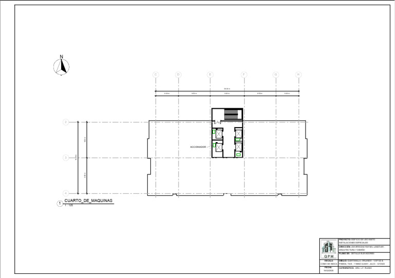 Planta Tipica Cuarto de Maquinas | PDF