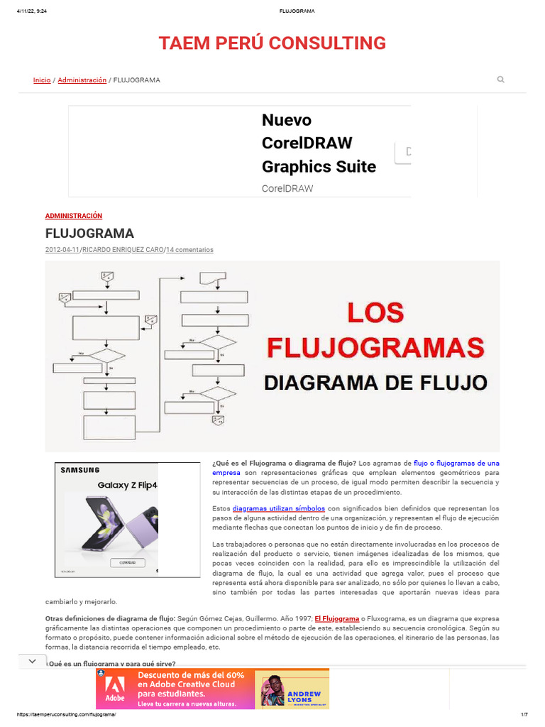 Importancia de los Flujogramas | PDF