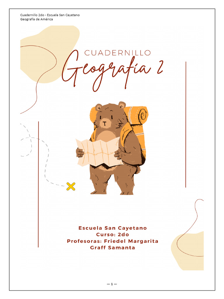 Cuadernillo Geografia 2do.pdf | PDF