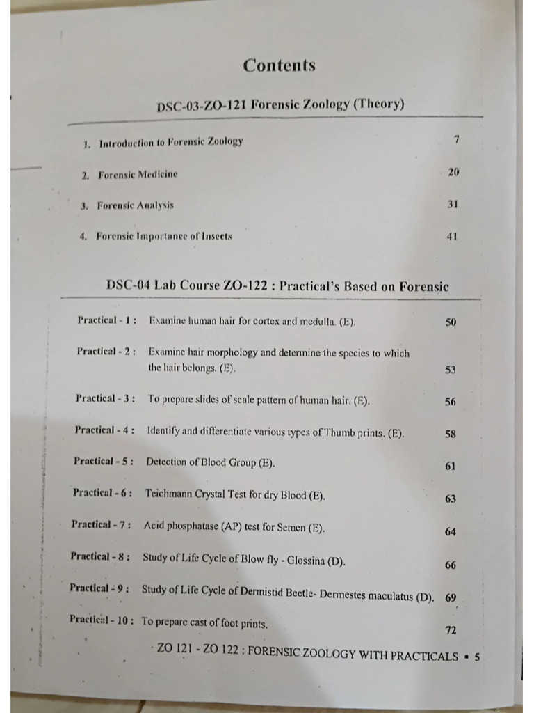 Zoology Notes | PDF