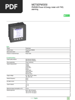 PM5350 Power Monitor Datasheet | PDF | Ac Power | Power (Physics)