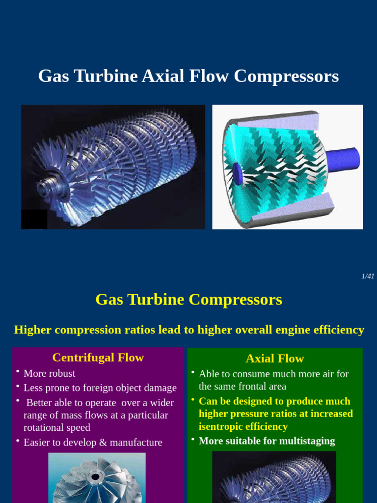 04 Gas Turbine Compressors (Axial) 2019 RMG | PDF | Gas Technologies ...