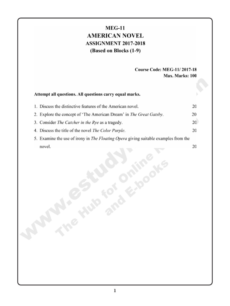 Meg 11 | PDF | The Great Gatsby