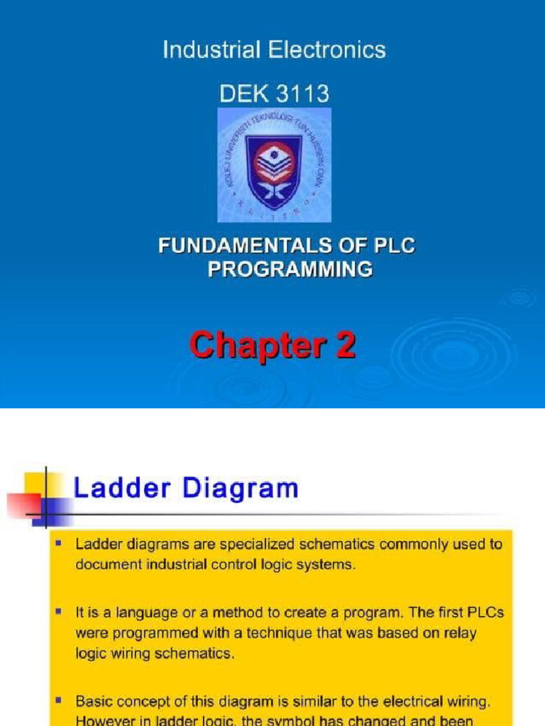 Ladder Programming2 | PDF