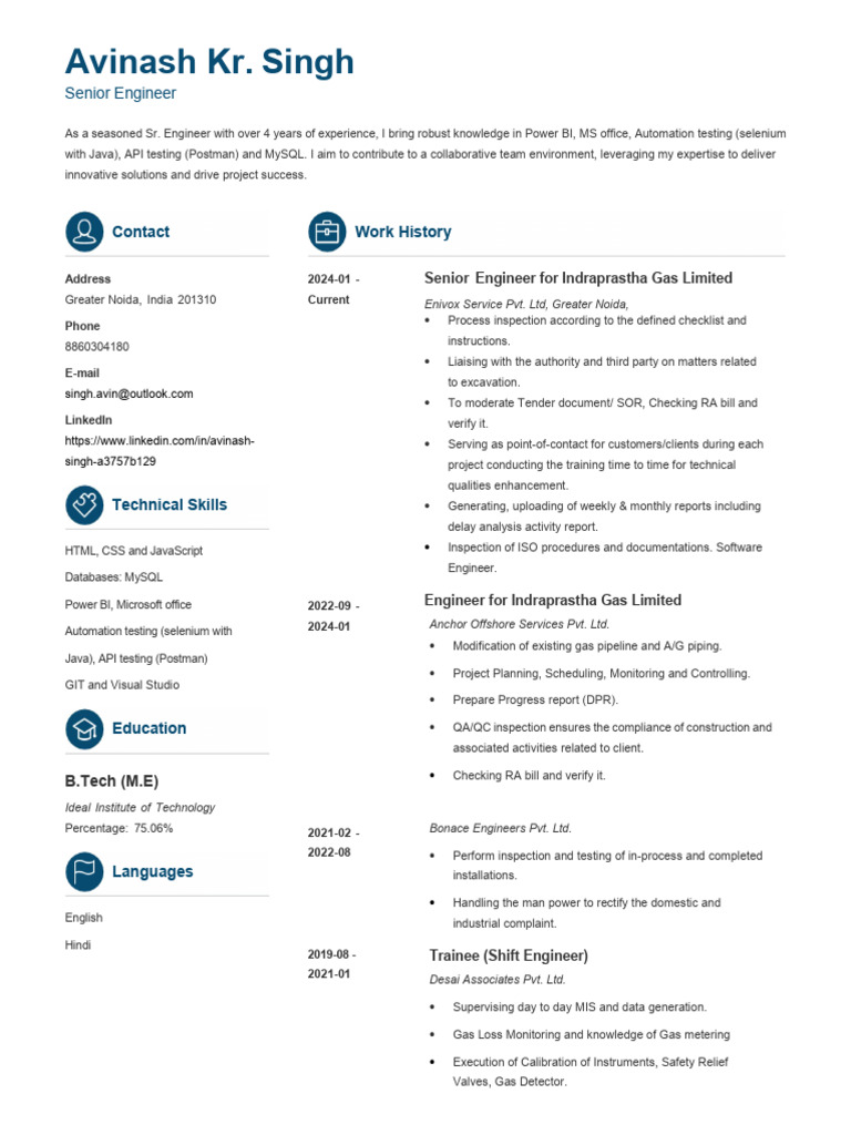avinash cv 2025 | PDF | Computing