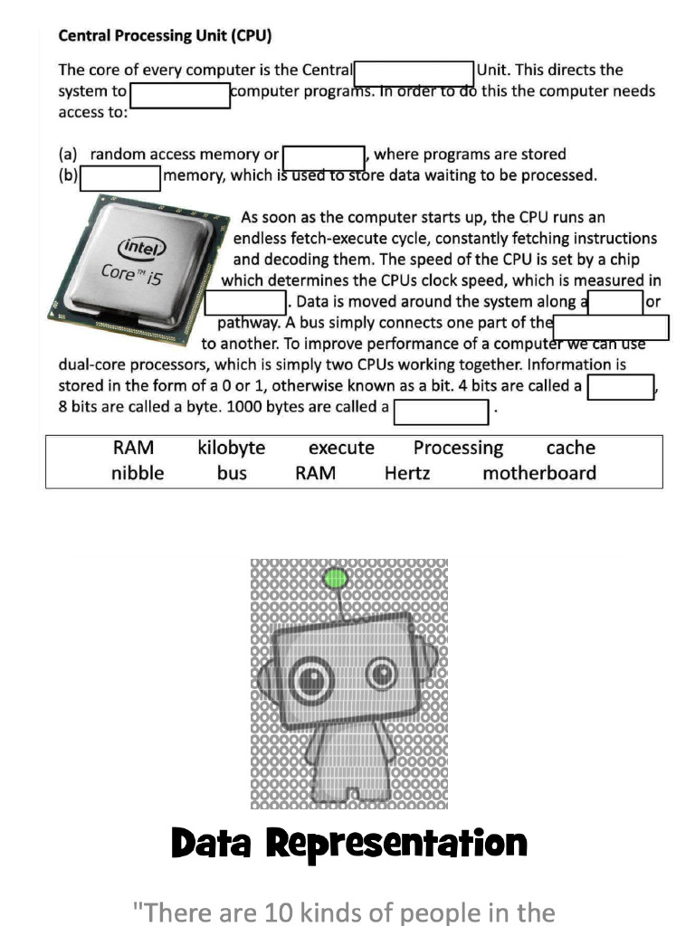 Data Representations | PDF