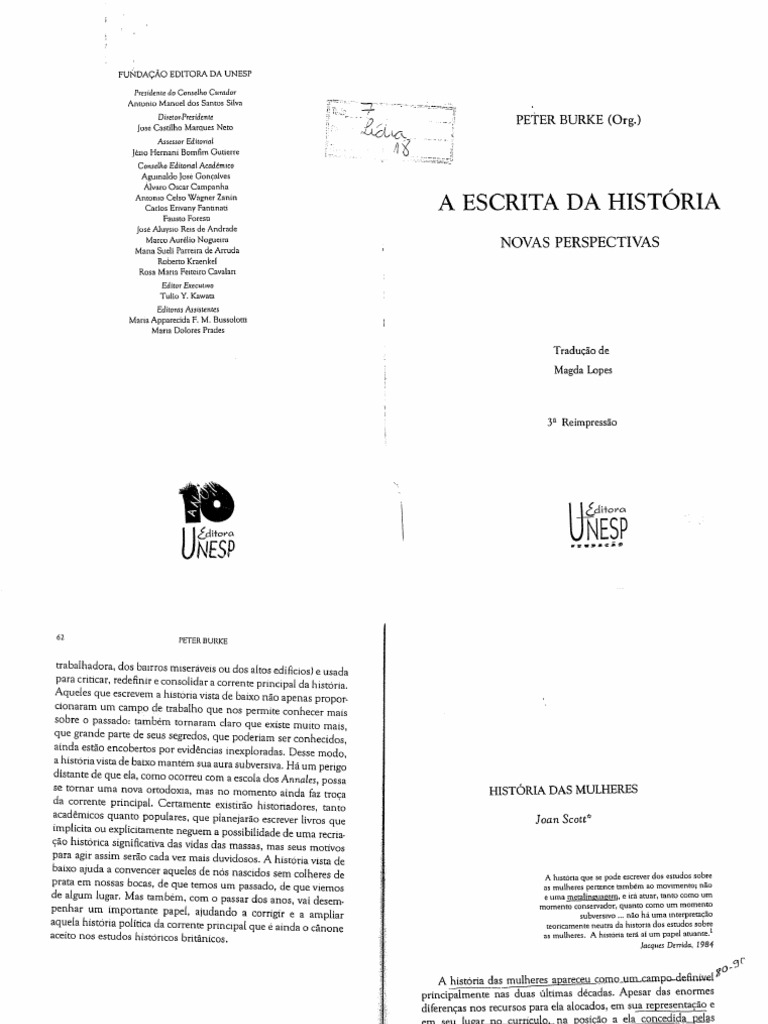 Scott, J. - História Das Mulheres - (18cp) | PDF