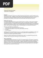 Parent Input Form for IEP Planning | PDF | Individualized Education ...