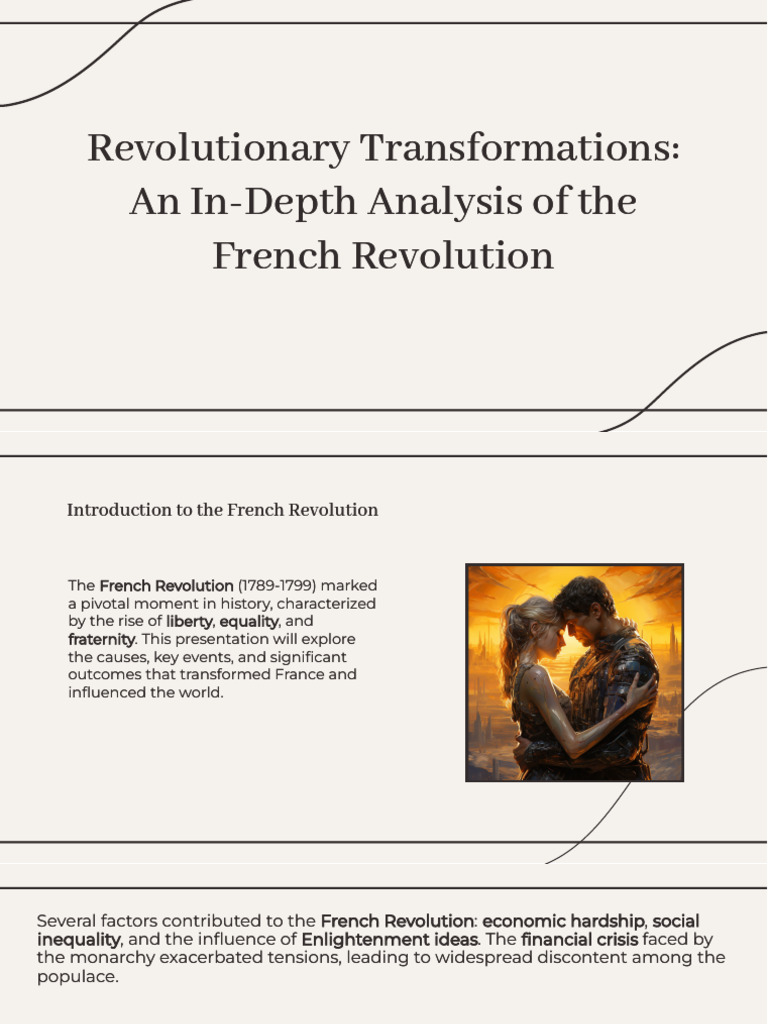 Slidesgo Revolutionary Transformations An in Depth Analysis of The ...