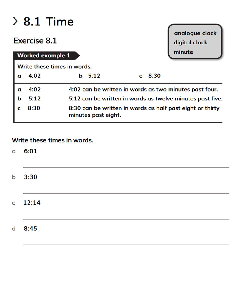 Math Grade 3 - Time & Temperature | PDF
