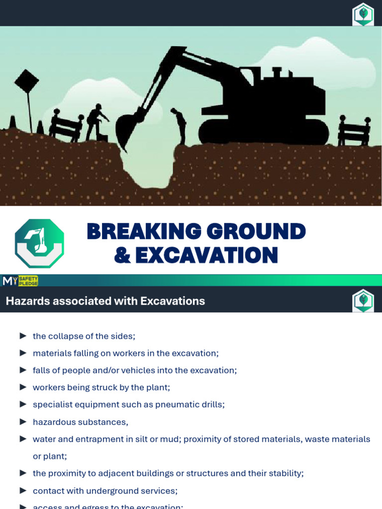 Breaking Ground Excavation 1739118651 | PDF | Trench | Soil