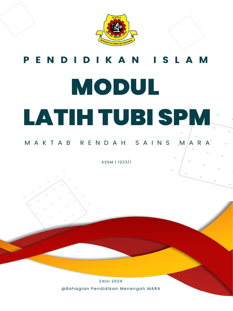 Modul Latih Tubi P. Islam SPM MRSM 2024 | PDF