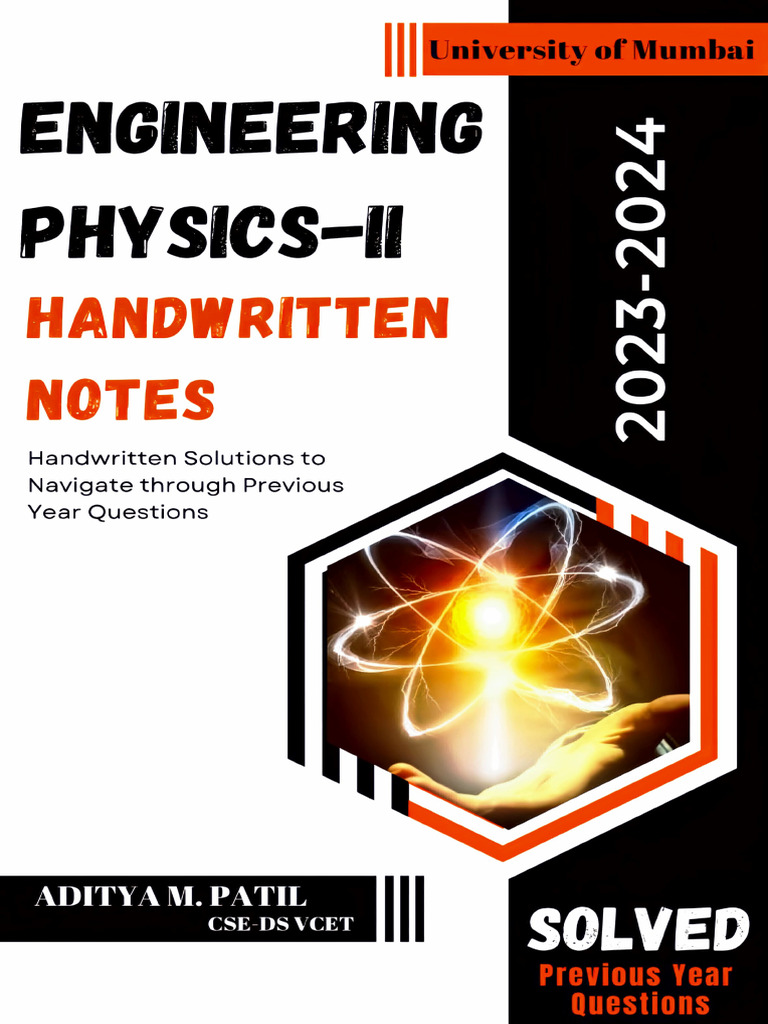 PHY-II Solved PYQ's | PDF
