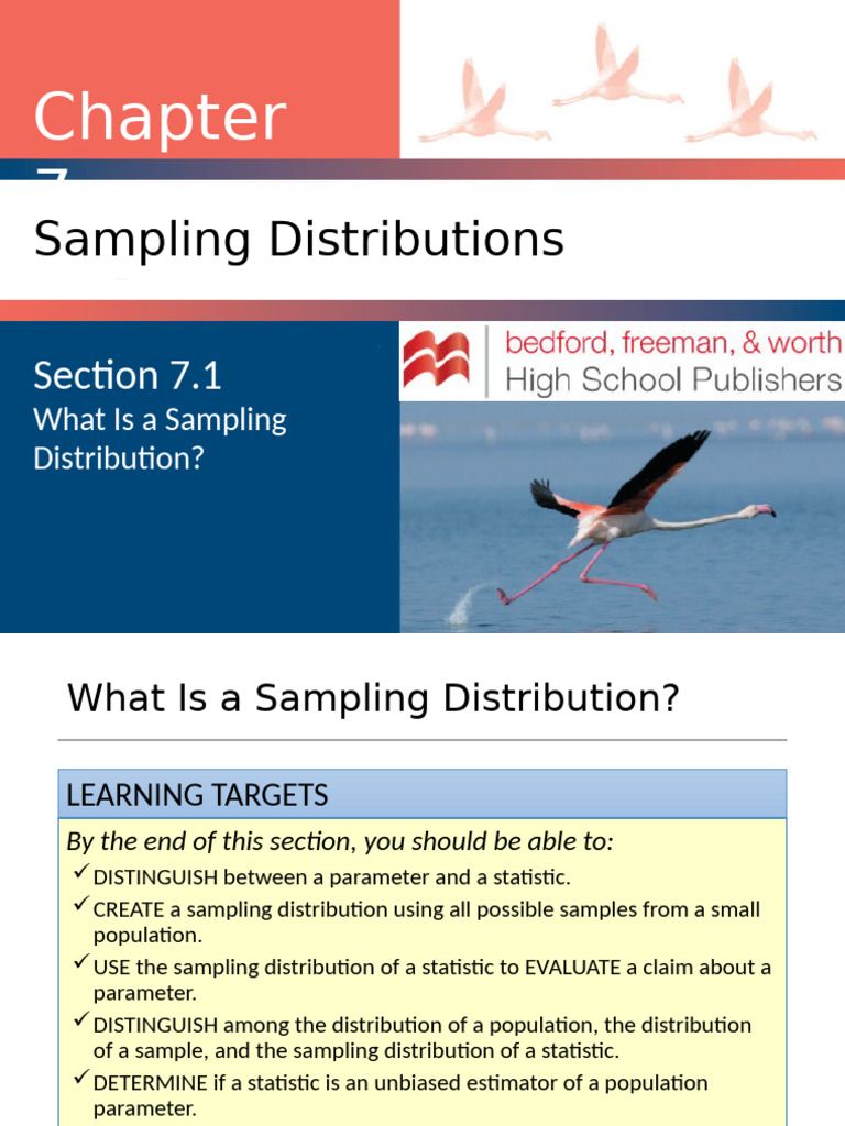Chapter 7 Lectures | PDF | Estimator | Probability Distribution