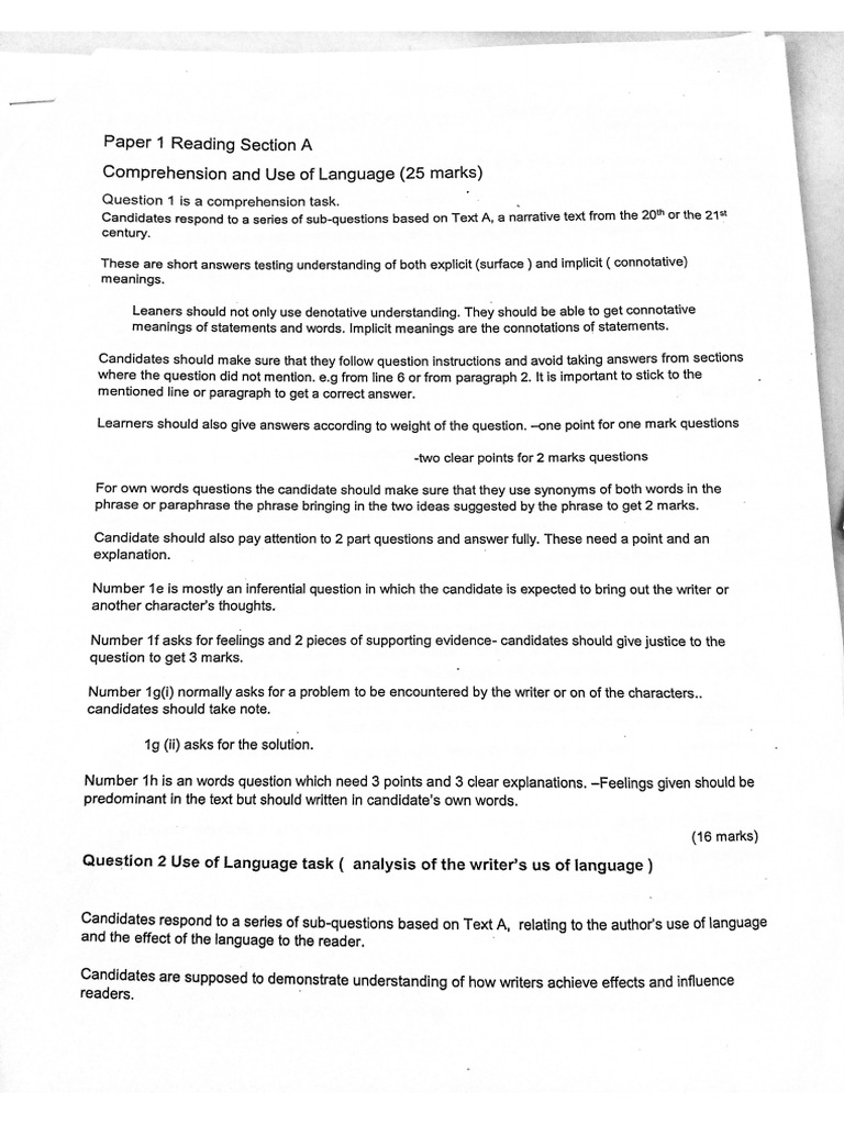 Paper1 Comprehension 1123 | PDF