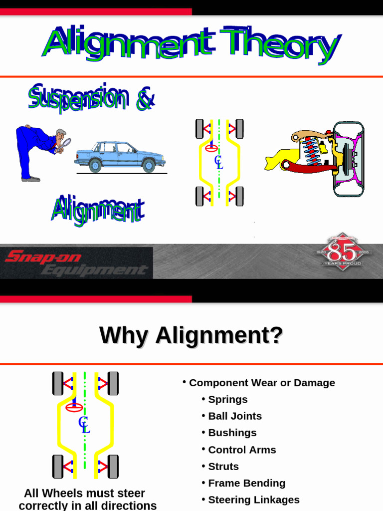 Asia 2006 Alignment Theory | PDF | Steering | Automotive Industry