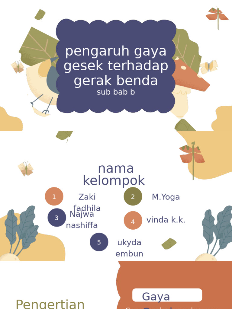 Gaya Gesek dan Percepatan Benda | PDF
