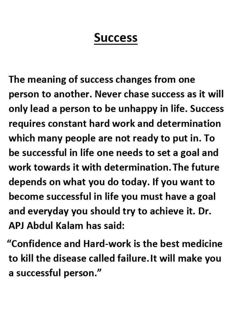 Success | PDF