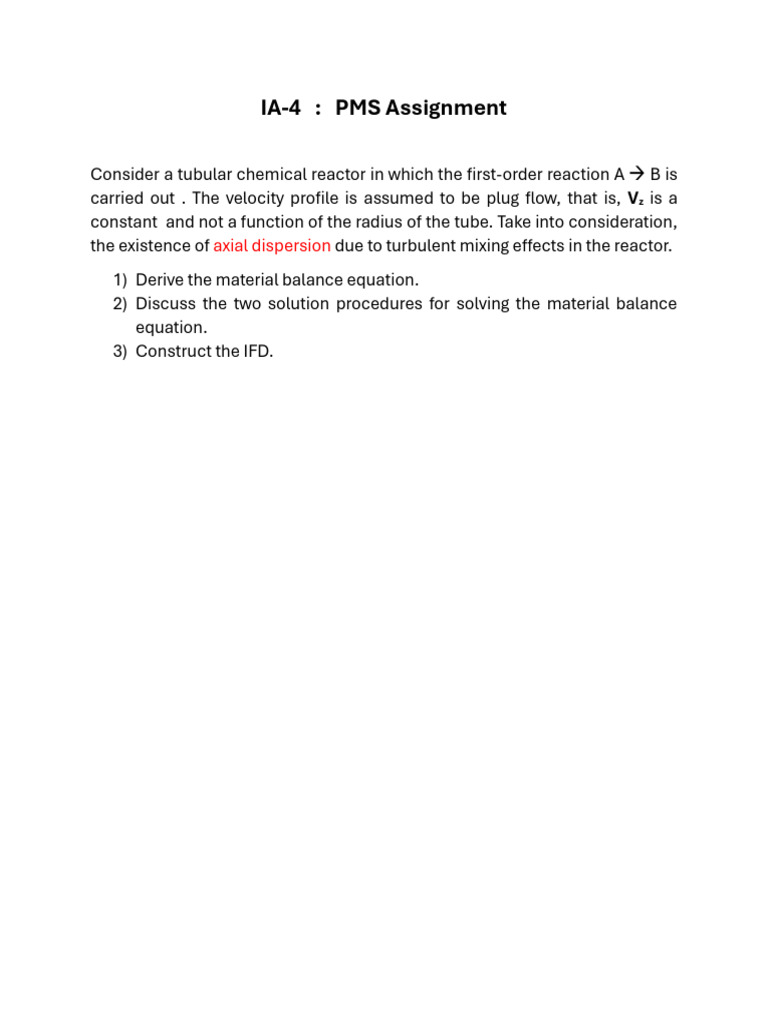 PMS Assignment IA 4 | PDF