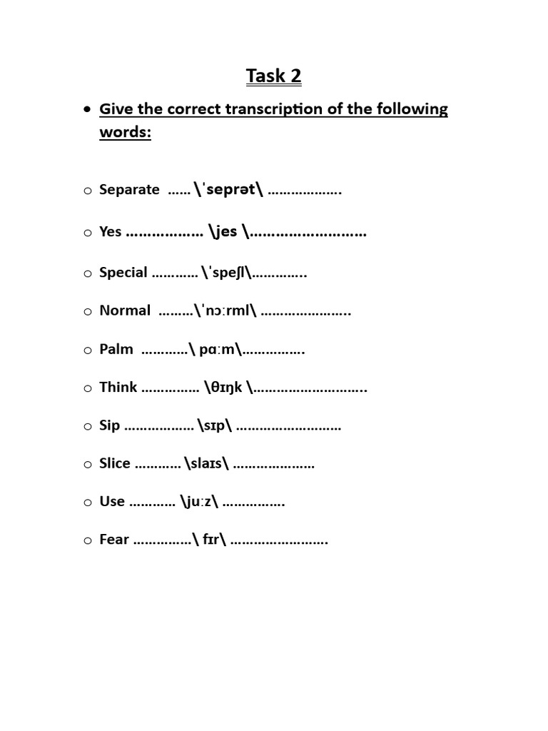 Task 2 Answers | PDF