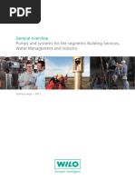 Wilo-Rexa Series (Product Catalogue) | PDF | Pump | Water