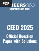 Ceed 2016 Chennai Answer Key | PDF