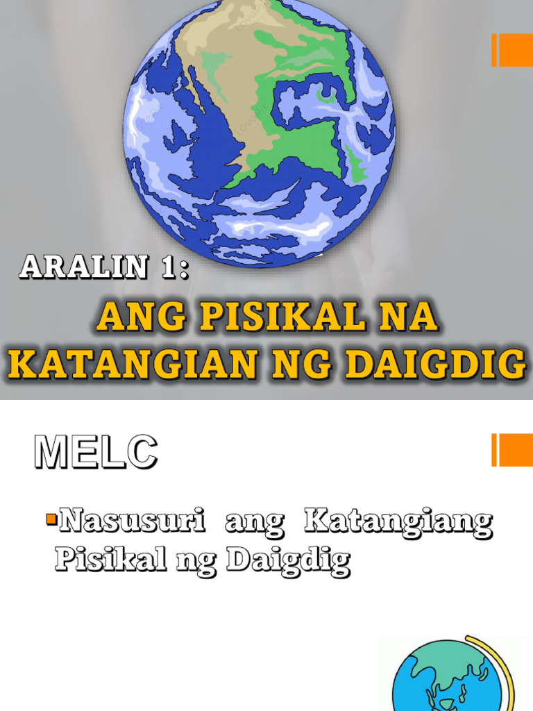 Week 1 Katangiang Pisikal | PDF