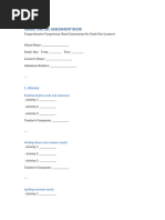 Grade One Environmental Activities Worksheet | PDF