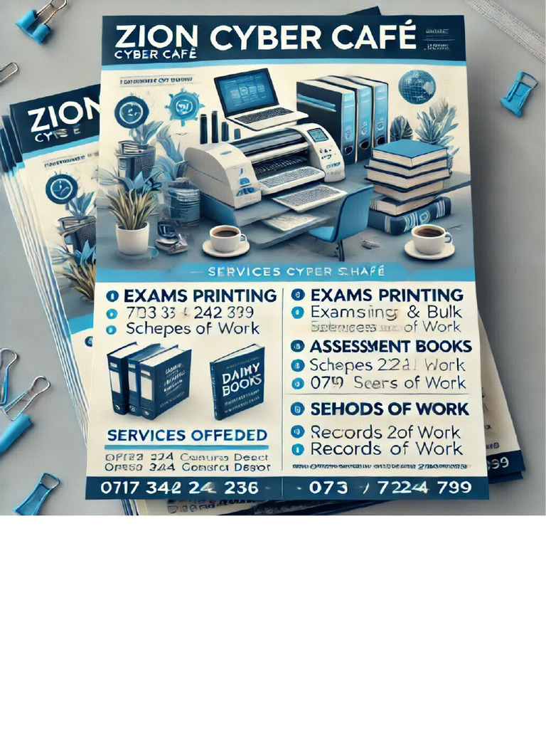Zion Cyber Cafe Flyer | PDF
