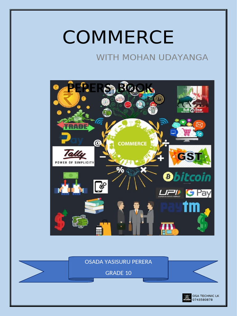 Grade 10 Commerce Guide | PDF