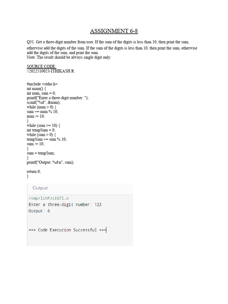Assignment 6-8 | PDF | Computing | Computer Architecture