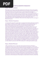 Cass Model of Sexual Identity Stages | PDF | Sexual Attraction ...