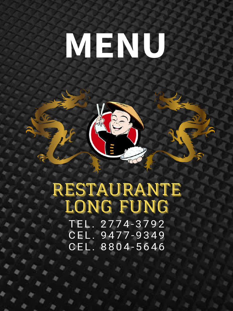 Menú del Restaurante Long Fong | PDF | Cocina europea | Alimentos