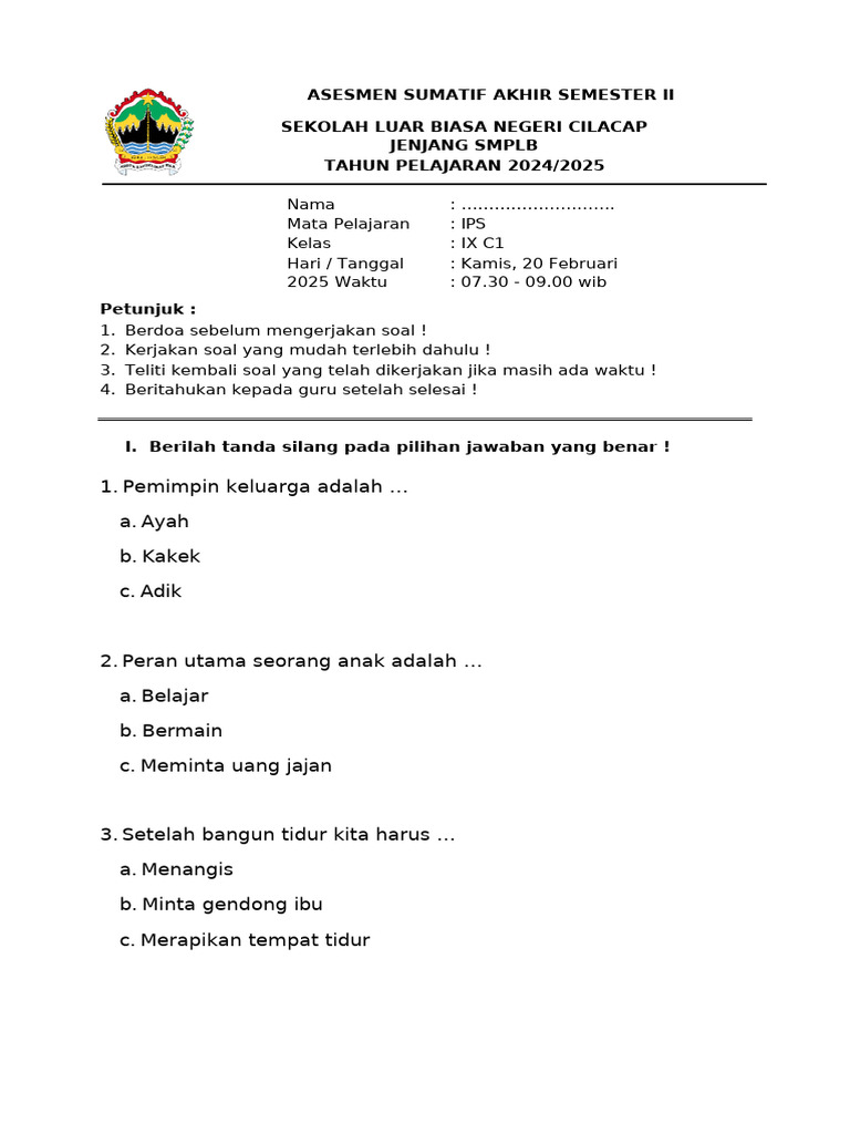 6. Ips 9 c1. Budian 2025 | PDF