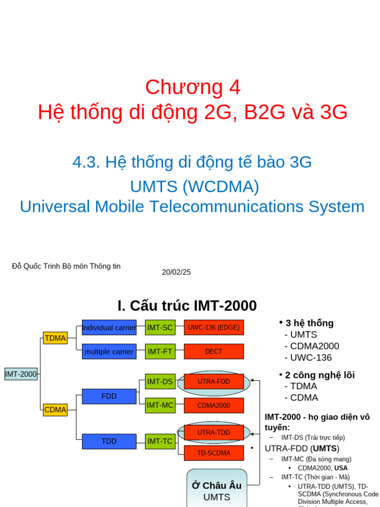 Chapter4 Part3 WCDMA | PDF